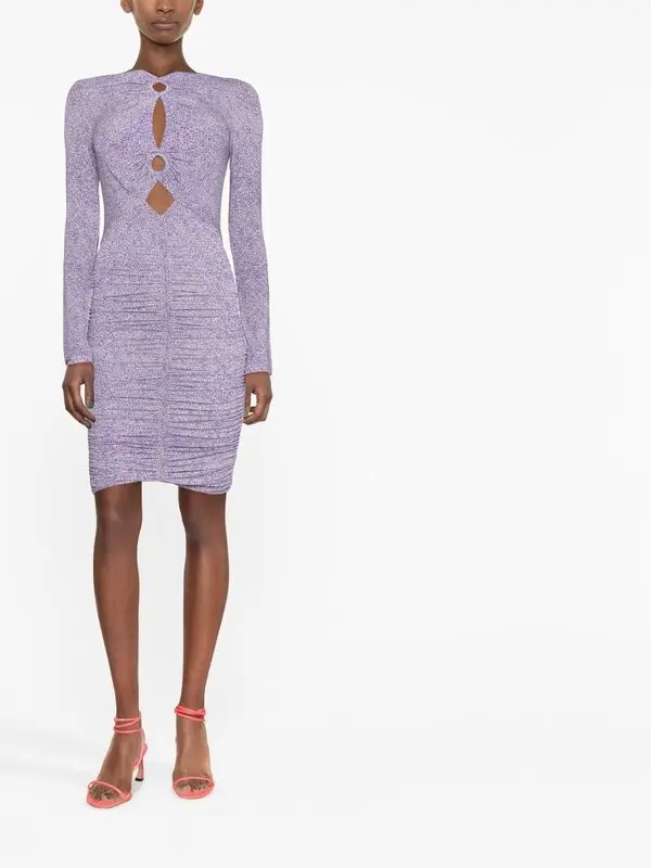 Isabel Marant Jana Mini Dress - Purple