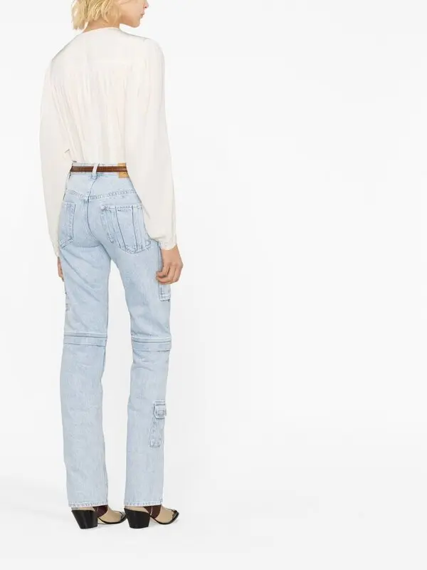 Isabel Marant Vokayo Straight-leg Jeans - Blue