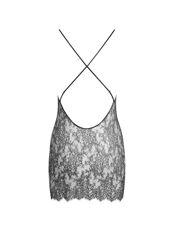 MAISON CLOSE Floral-lace Short Dress