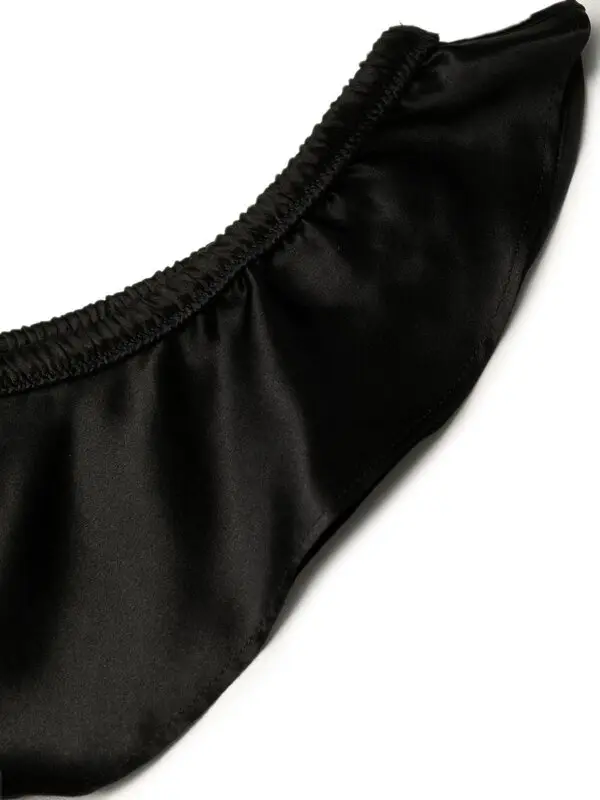 MAISON CLOSE Flared Satin-finish Briefs