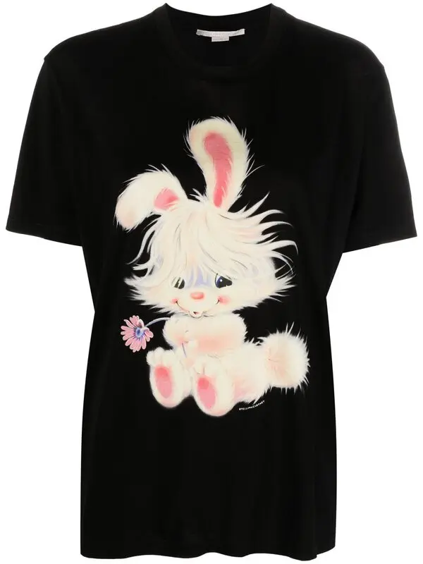Stella McCartney Lunar New Year Short-sleeved T-shirt - Black