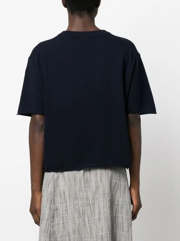 LISA YANG Short-sleeved Knitted Top