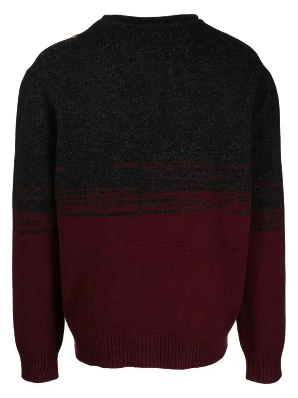 Pringle Of Scotland Argyle-pattern Wool Jumper - Green