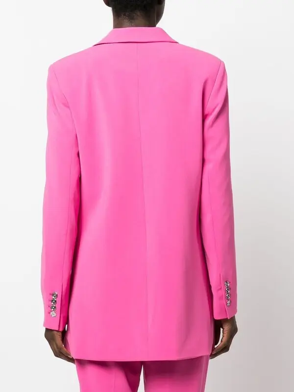 Michael Kors Single-breasted Wool Blazer - Pink