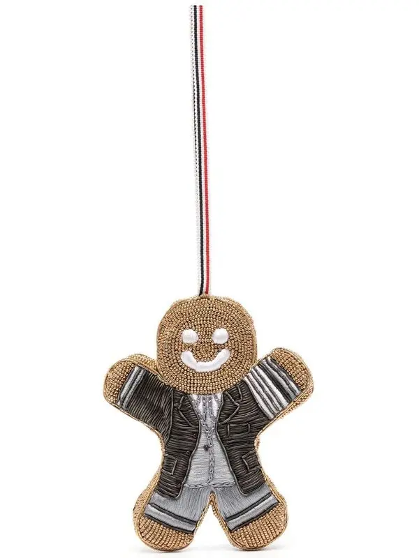 Thom Browne Gingerbread Embroidered Ornament