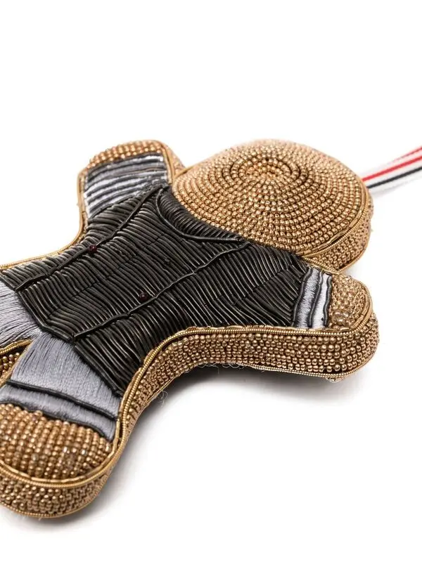 Thom Browne Gingerbread Embroidered Ornament
