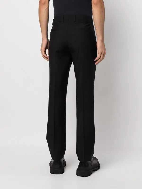 Givenchy Tailored Wool-mohair Blend Trousers - Black
