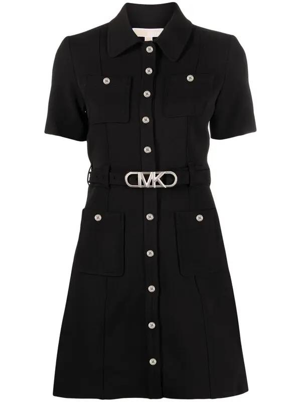 Michael Kors Belted Shirt Dress