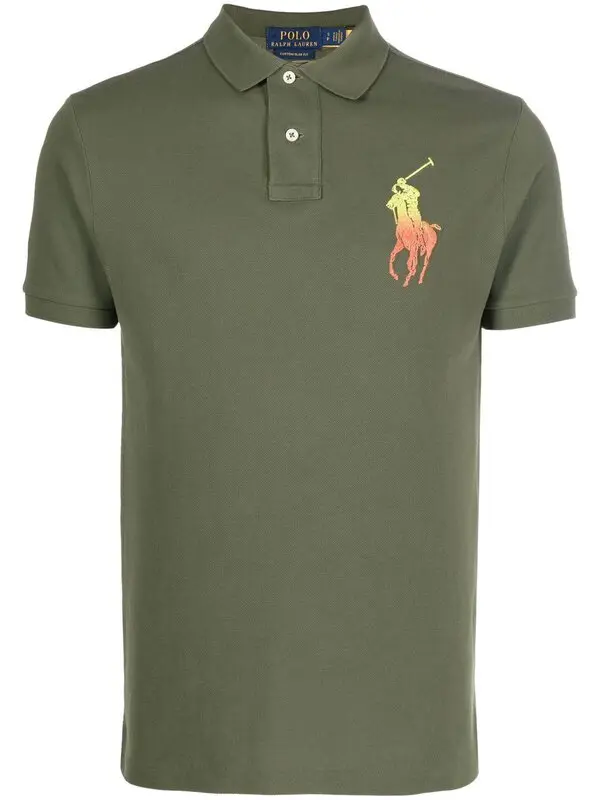 Polo Ralph Lauren Embroidered-logo Short-sleeve Polo Shirt