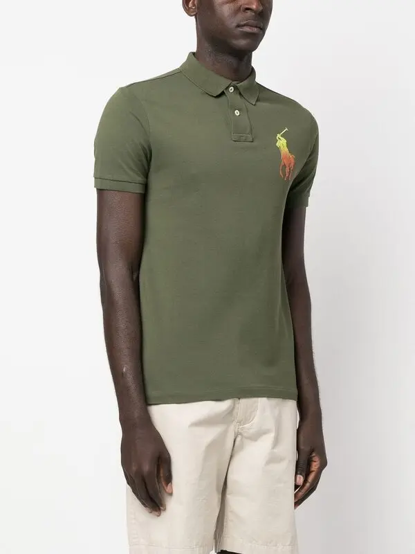 Polo Ralph Lauren Embroidered-logo Short-sleeve Polo Shirt