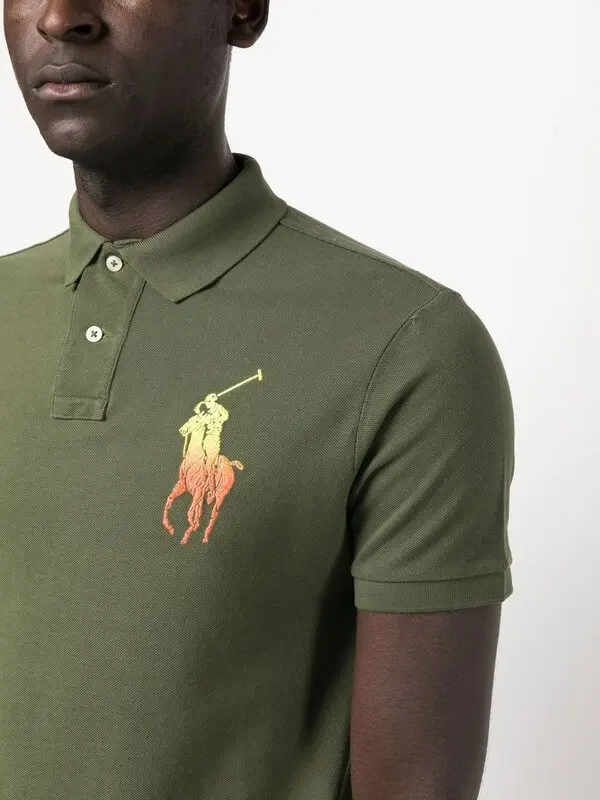 Polo Ralph Lauren Embroidered-logo Short-sleeve Polo Shirt