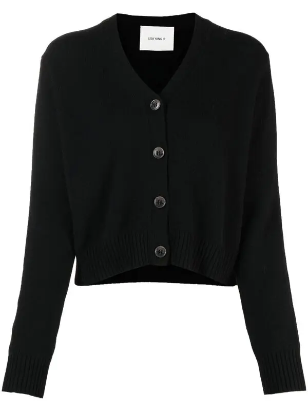 LISA YANG Buttoned Cashmere Cardigan