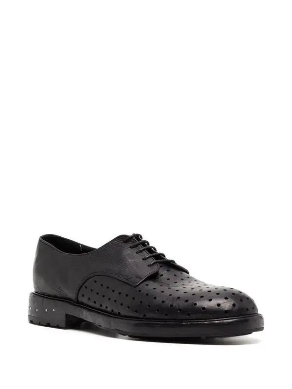 NICOLAS ANDREAS TARALIS 30mm Perforated Leather Derby Shoes