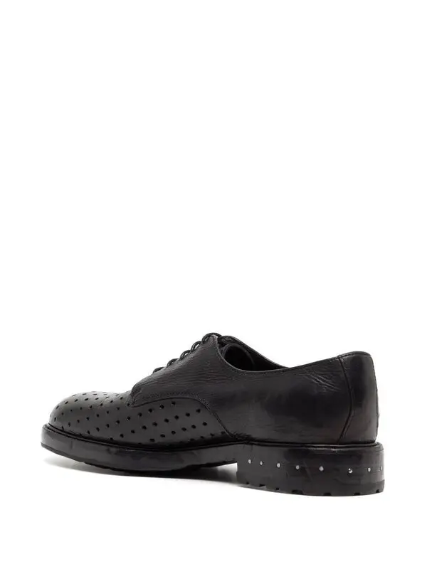 NICOLAS ANDREAS TARALIS 30mm Perforated Leather Derby Shoes