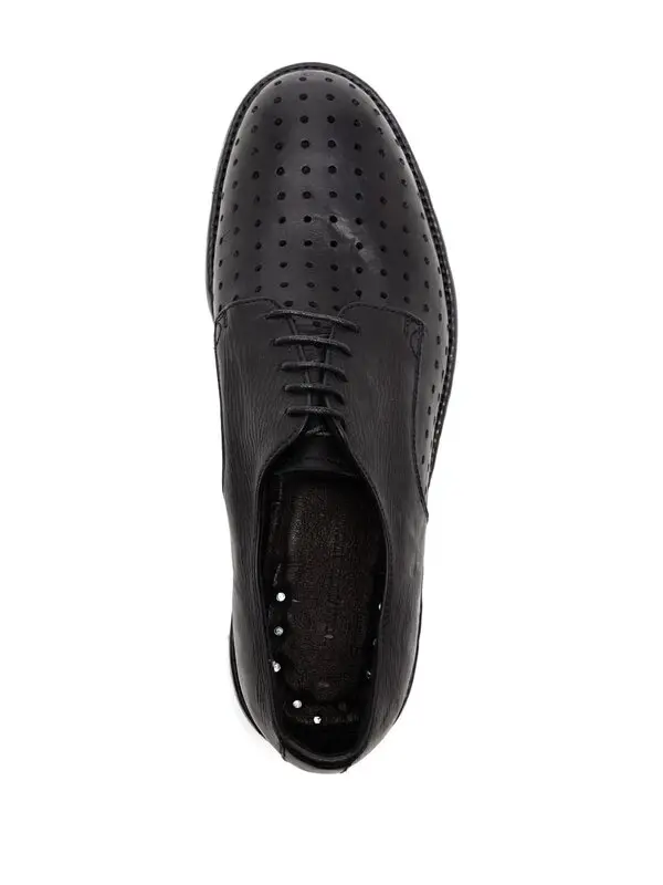 NICOLAS ANDREAS TARALIS 30mm Perforated Leather Derby Shoes
