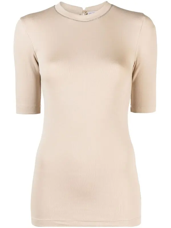 Brunello Cucinelli Short-sleeve T-shirt - Neutrals