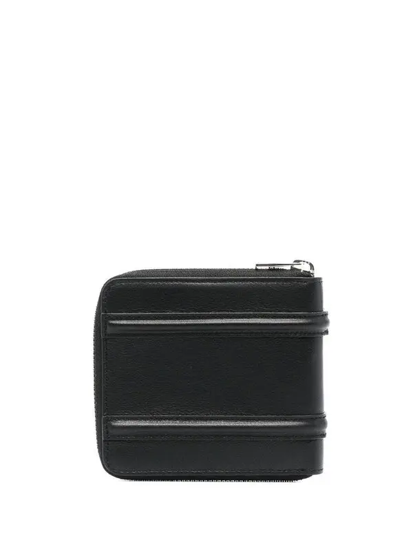 Alexander McQueen Engraved-logo Bi-fold Wallet