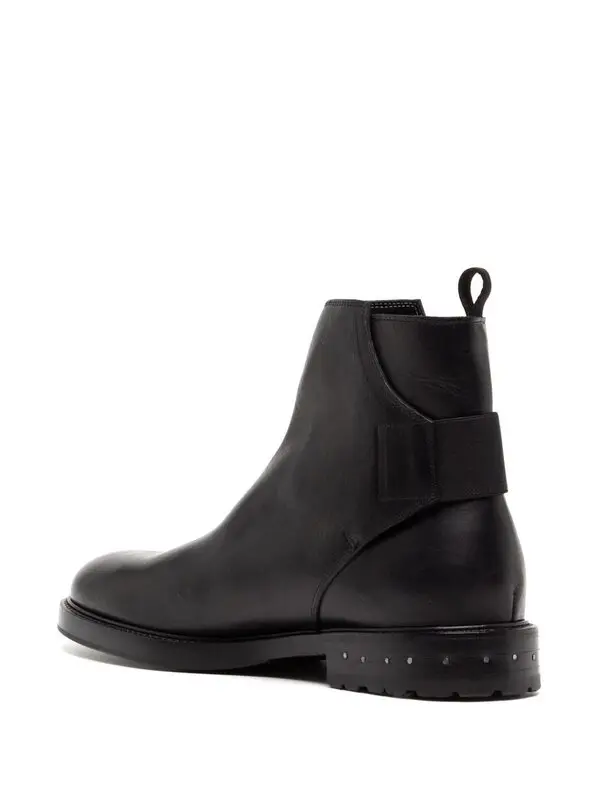 NICOLAS ANDREAS TARALIS 30mm Leather Boots