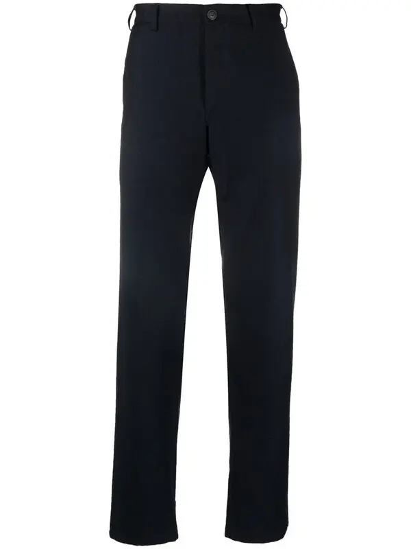 Canali Tailored Wool Trousers - Blue