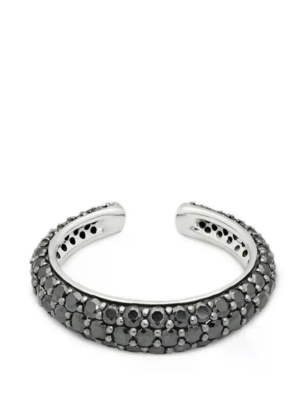 Tom Wood Embellished Sterling Ear Cuff - Silver