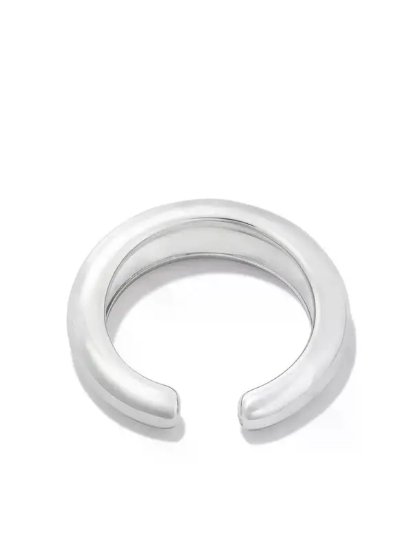 Tom Wood Embellished Sterling Ear Cuff - Silver
