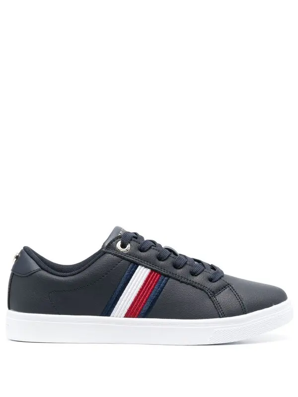 Tommy Hilfiger Essential Stripes Lace-up Sneakers - Blue