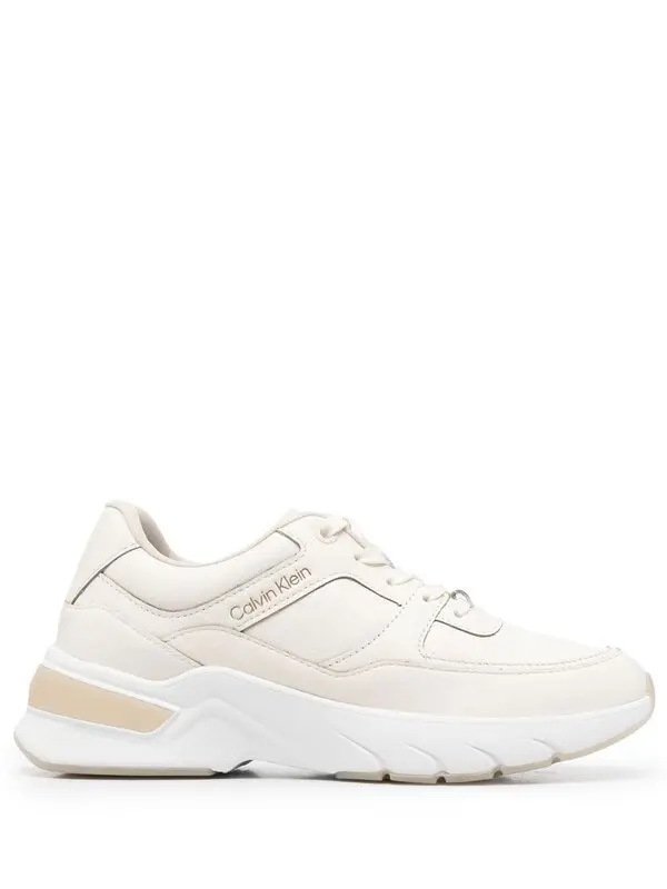 Calvin Klein Embroidered Panelled Sneakers