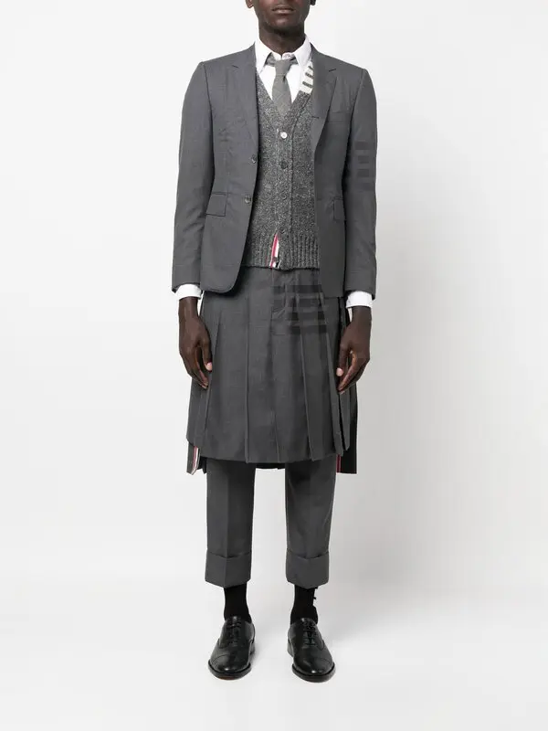 Thom Browne Stripe-print Wool Trousers