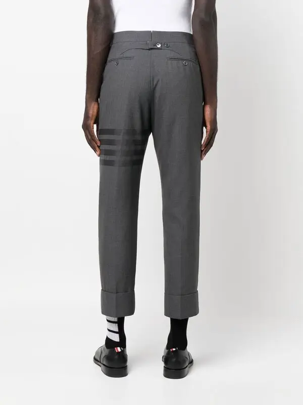 Thom Browne Stripe-print Wool Trousers