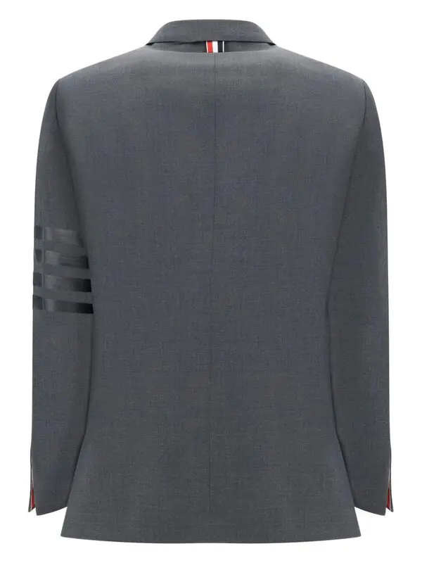 Thom Browne 4-bar Stripe Blazer - Grey