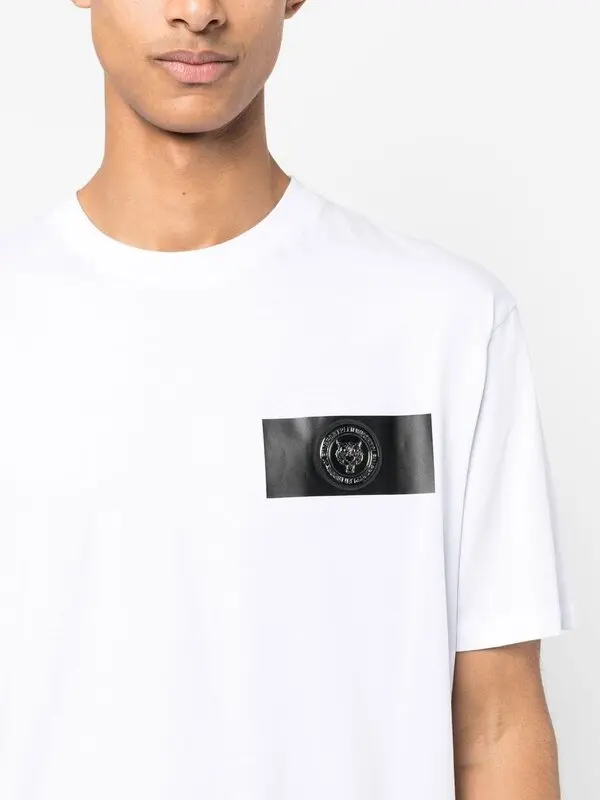 PLEIN SPORT Logo-patch Short-sleeved T-shirt