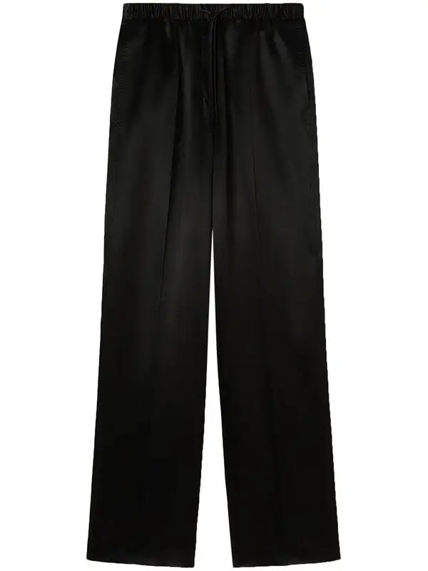JIL SANDER Satin-finish Trousers