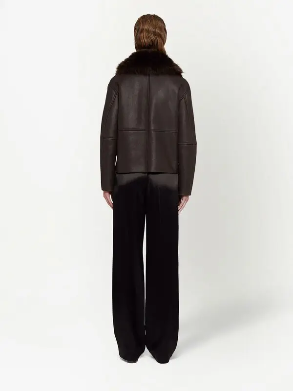 JIL SANDER Satin-finish Trousers