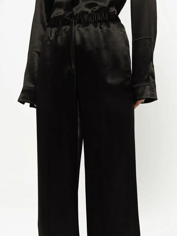 JIL SANDER Satin-finish Trousers