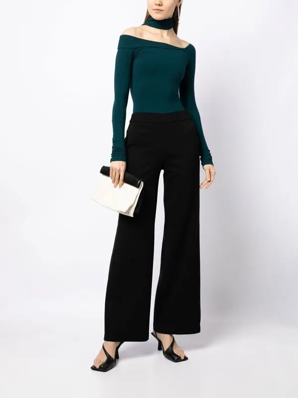 Spanx Wide-leg Trousers - Black