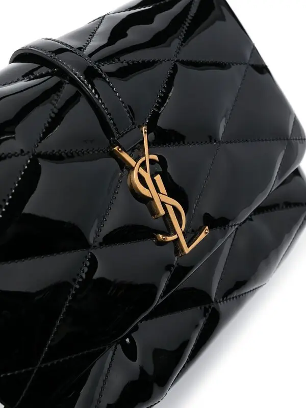 Saint Laurent Le 5 À 7 Quilted Shoulder Bag - Black