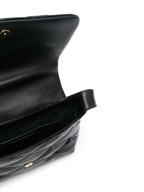 Saint Laurent Le 5 À 7 Quilted Shoulder Bag - Black