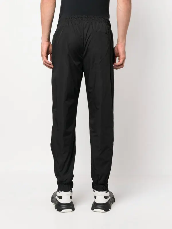 PLEIN SPORT Logo-patch Track Pants - Black