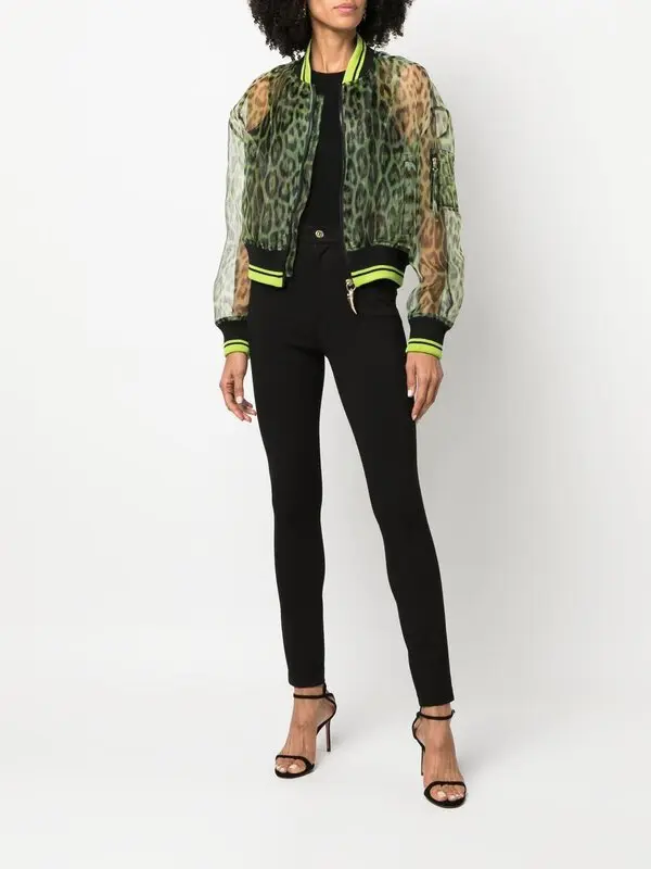 Roberto Cavalli High-rise Skinny Trousers