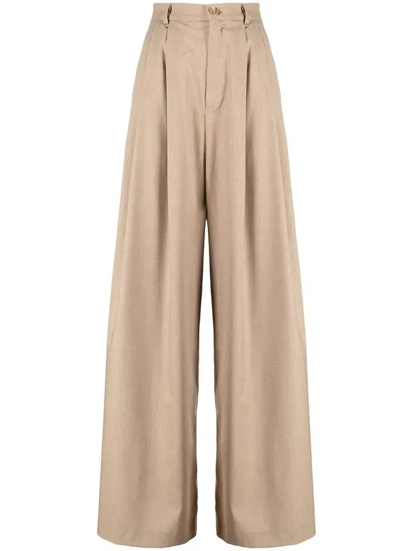 Natasha Zinko High-waisted Wide-leg Trousers