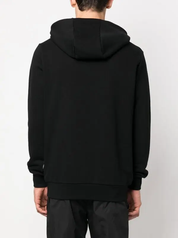 PLEIN SPORT Scratch-print Zipped Hoodie