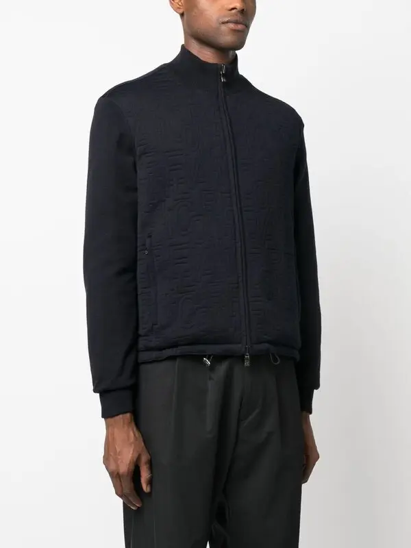 Corneliani Logo Bomber Jacket