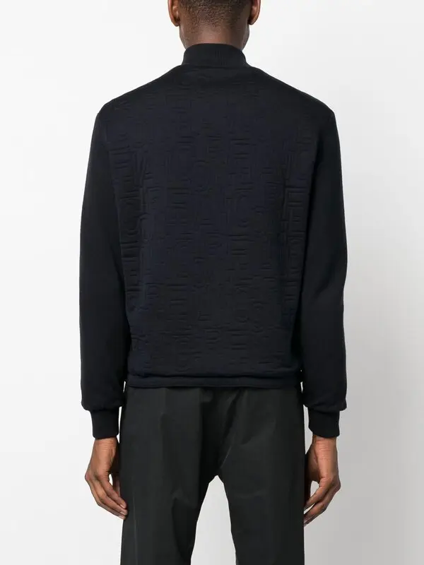Corneliani Logo Bomber Jacket