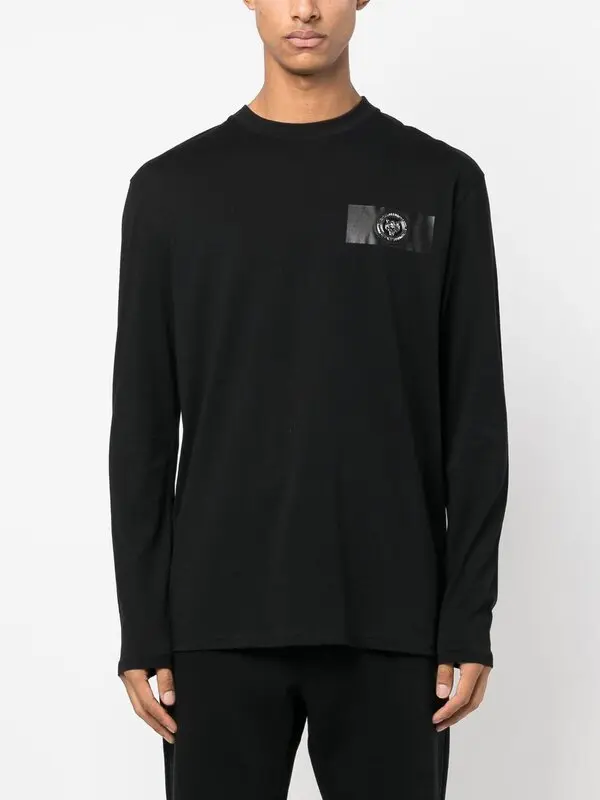 PLEIN SPORT Logo-patch Long-sleeved T-shirt