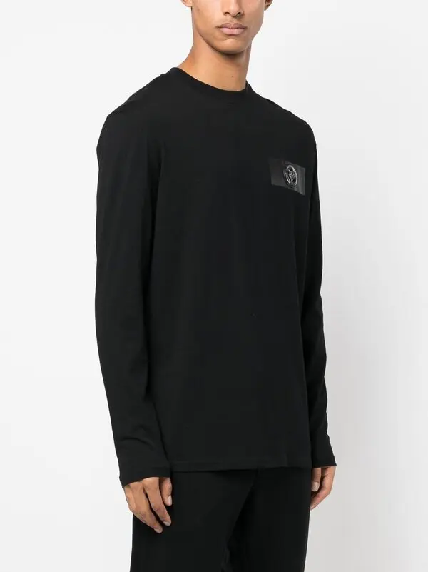 PLEIN SPORT Logo-patch Long-sleeved T-shirt