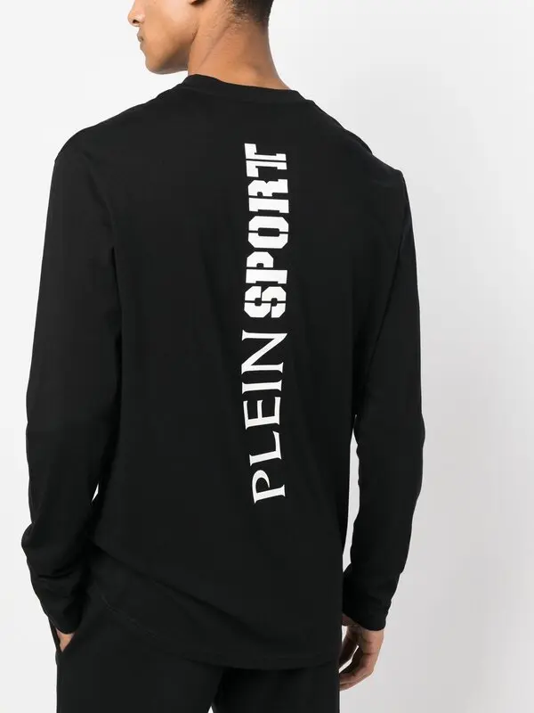 PLEIN SPORT Logo-patch Long-sleeved T-shirt