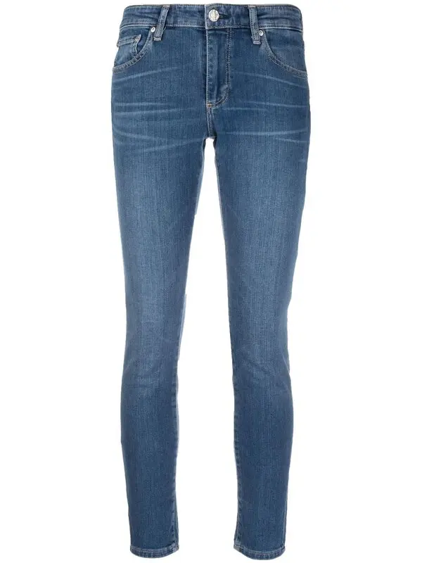 Ag Mid-rise Skinny Jeans