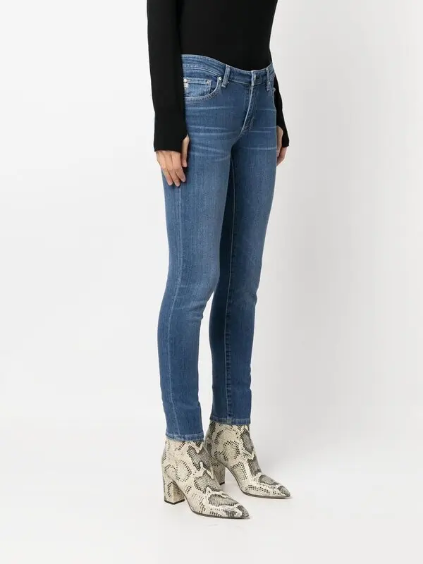 Ag Mid-rise Skinny Jeans