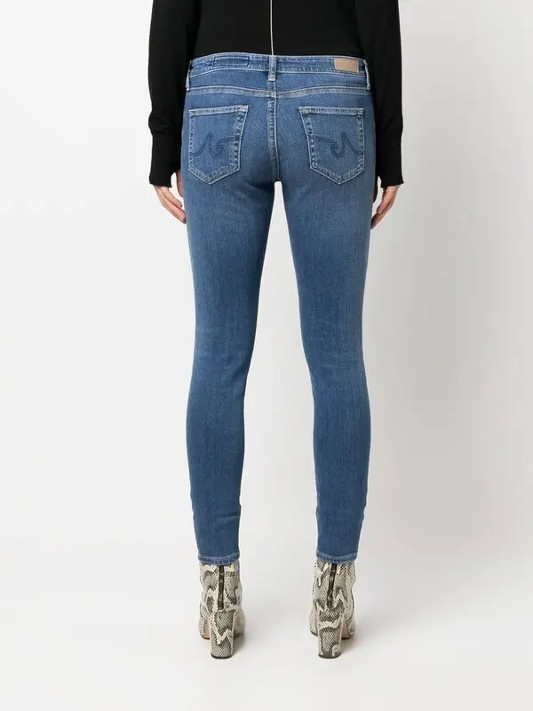 Ag Mid-rise Skinny Jeans