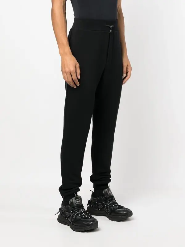 PLEIN SPORT Logo-patch Track Pants - Black